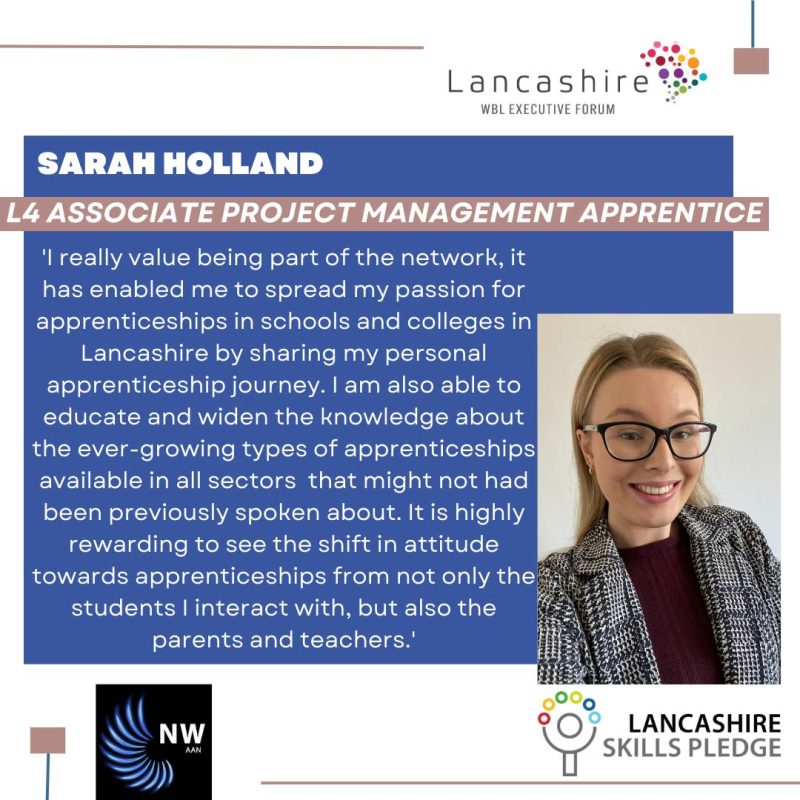 sarah | Lancashire Work Based Learning